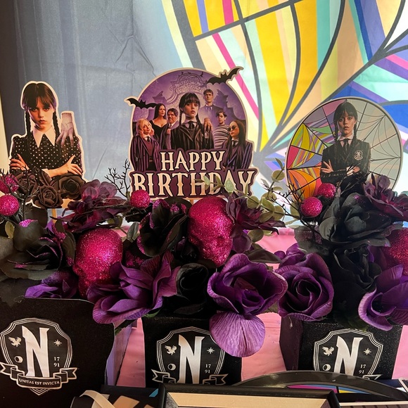 Party Supplies | Huge Wednesday Aadams Birthday Party | Poshmark